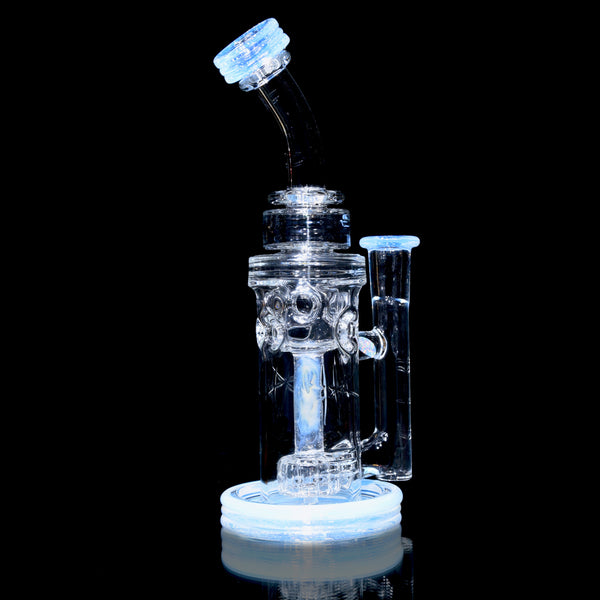 Bronx - Crystalo Carved Straight Fab - Timeless Glass Gallery