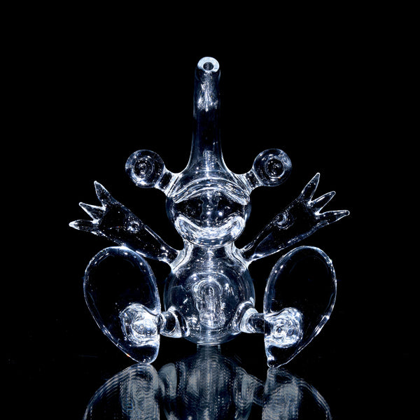 Akame Glass - Clear Dabgon Rig - Timeless Glass Gallery