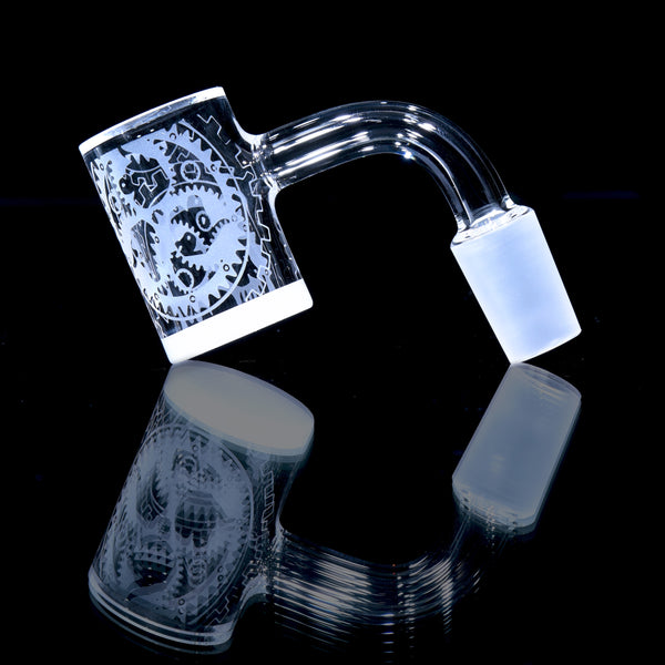 Toro Glass Classic Blasted Opaque Grail Banger Timeless Glass Gallery