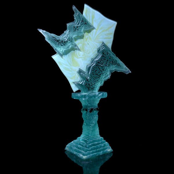 David Burpee - Alien Worry Stone - Timeless Glass Gallery