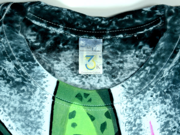 Diego Rambo - DBZ Cell Tie Dye T-shirt L - Timeless Glass Gallery