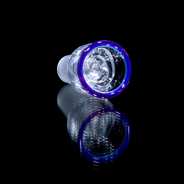 SoL Glassworks - Accented 3-hole Slide - Timeless Glass Gallery