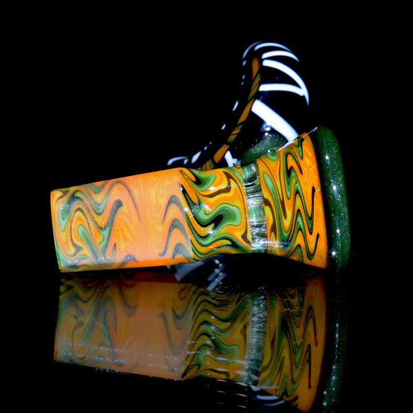 Jake C - Fully-worked OG Moss 4-hole Slide w Crescent Timeless Gallery ...