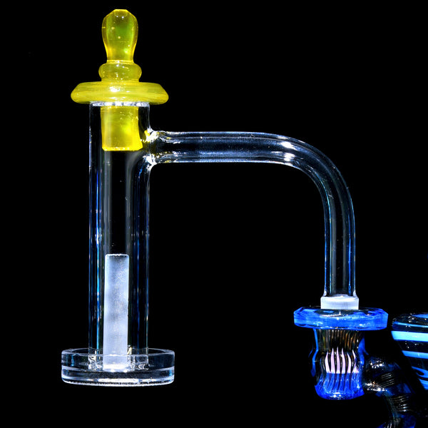Worked and Faceted Control Tower Cap - Timeless Glass Gallery