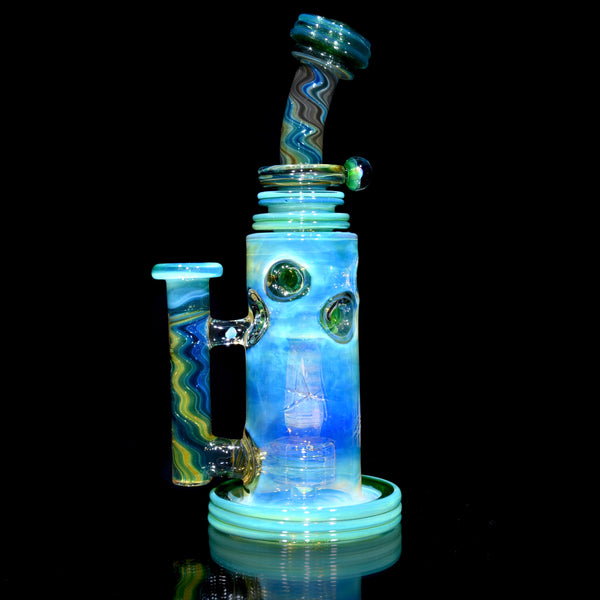 Bronx - Fully-worked & Carved Straight Fab - Timeless Glass Gallery