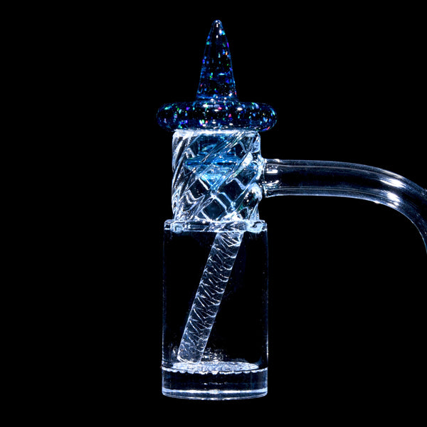 Black Market - 6mm x 35mm LSD Pillar - Timeless Glass Gallery