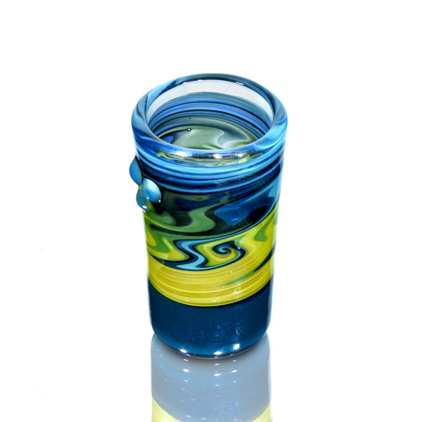 Eli Jah - Fully-worked Shot Glass - Timeless Glass Gallery