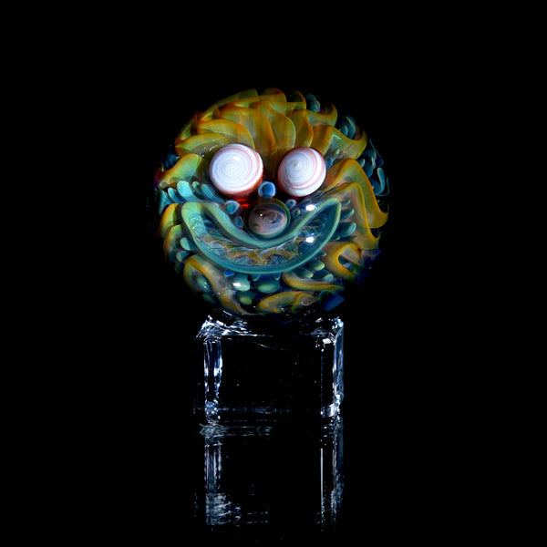 Mike Gong - 2010 Goofball Marble - Timeless Glass Gallery